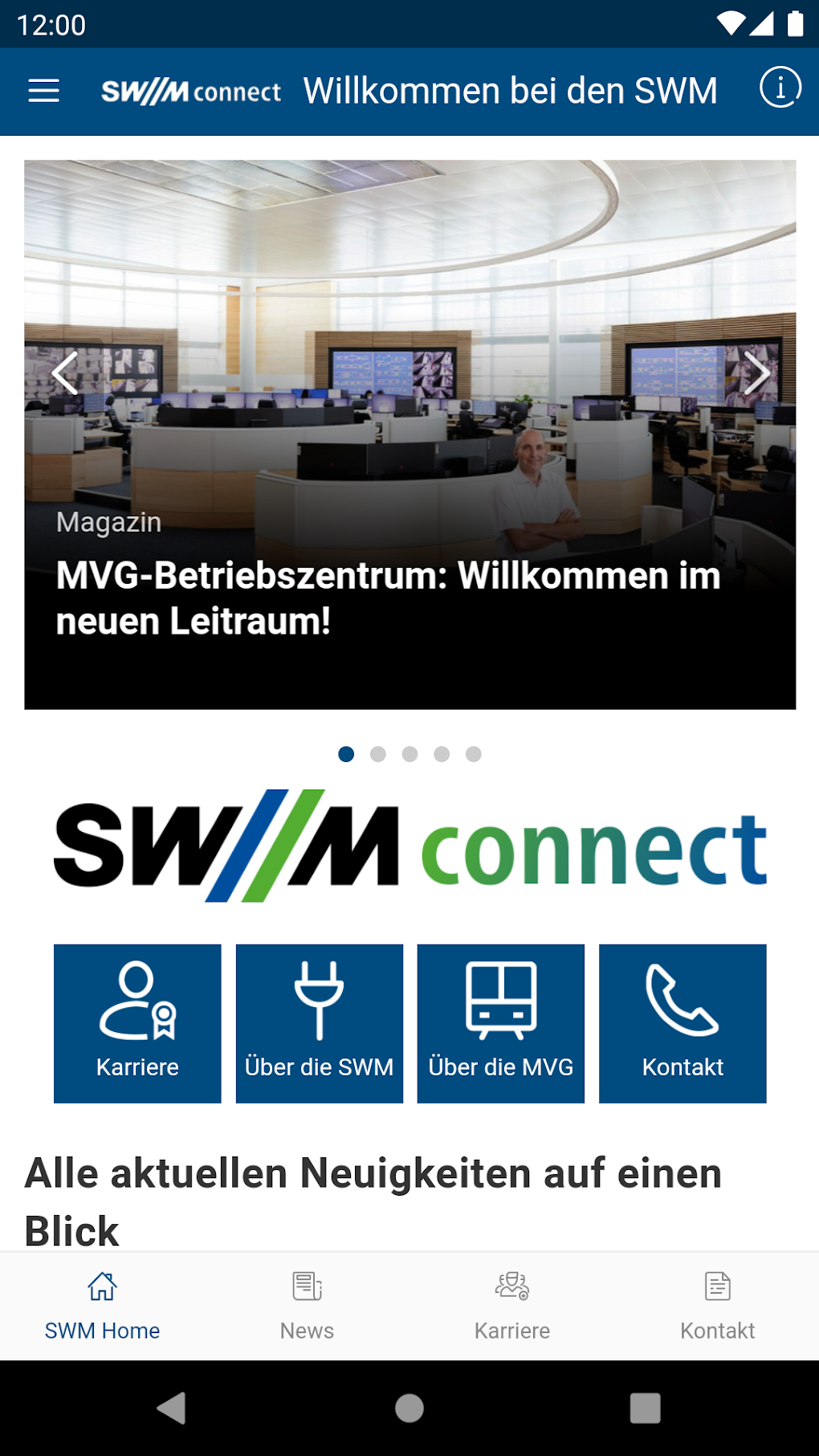SWM connect für Android - Download