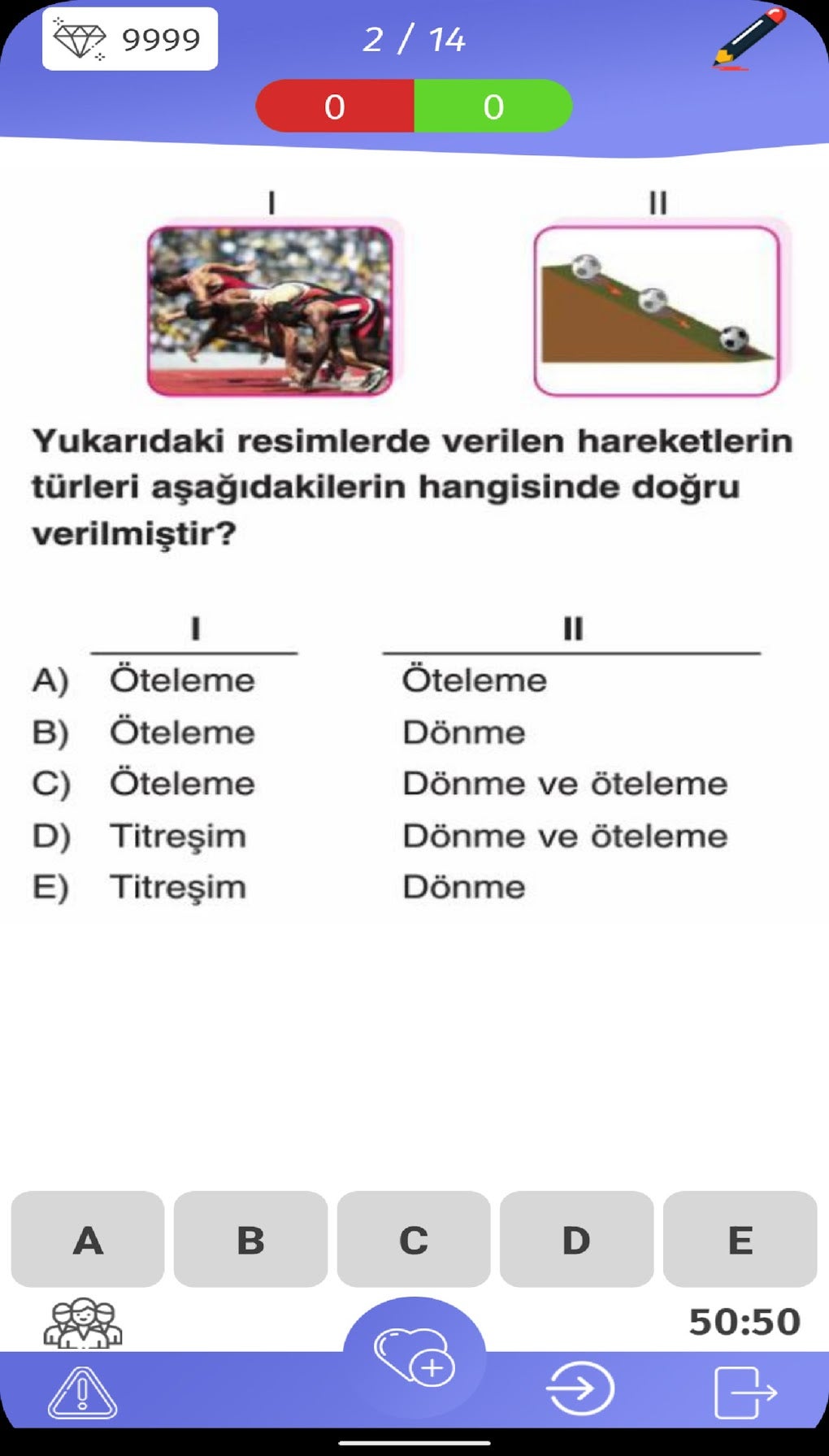 9. Sınıf Tüm Dersler Test Çöz for Android - Download