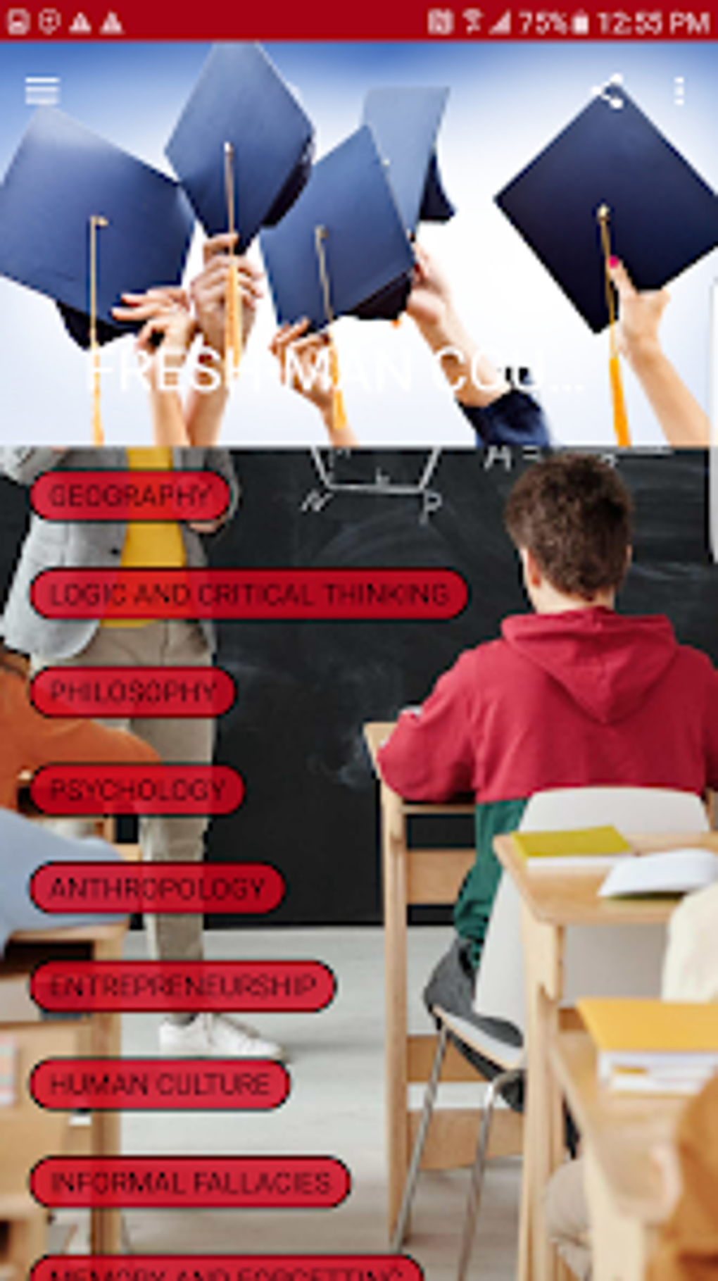 FRESH MAN COURSES for Android - Download