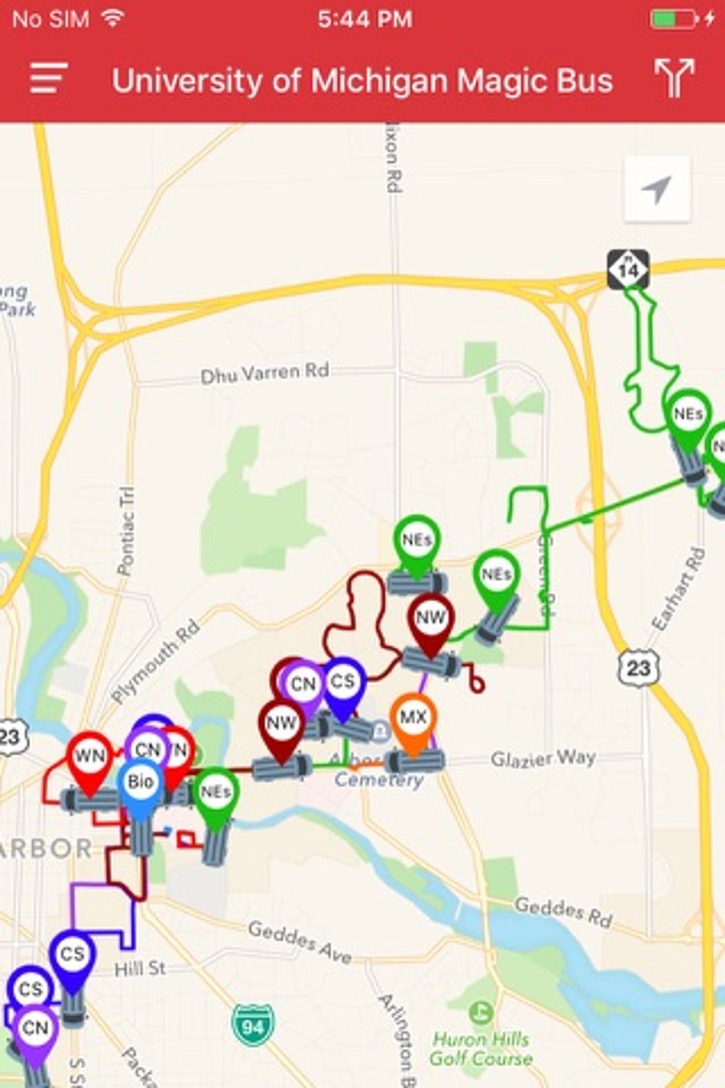 DoubleMap Bus Tracker for iPhone - Download