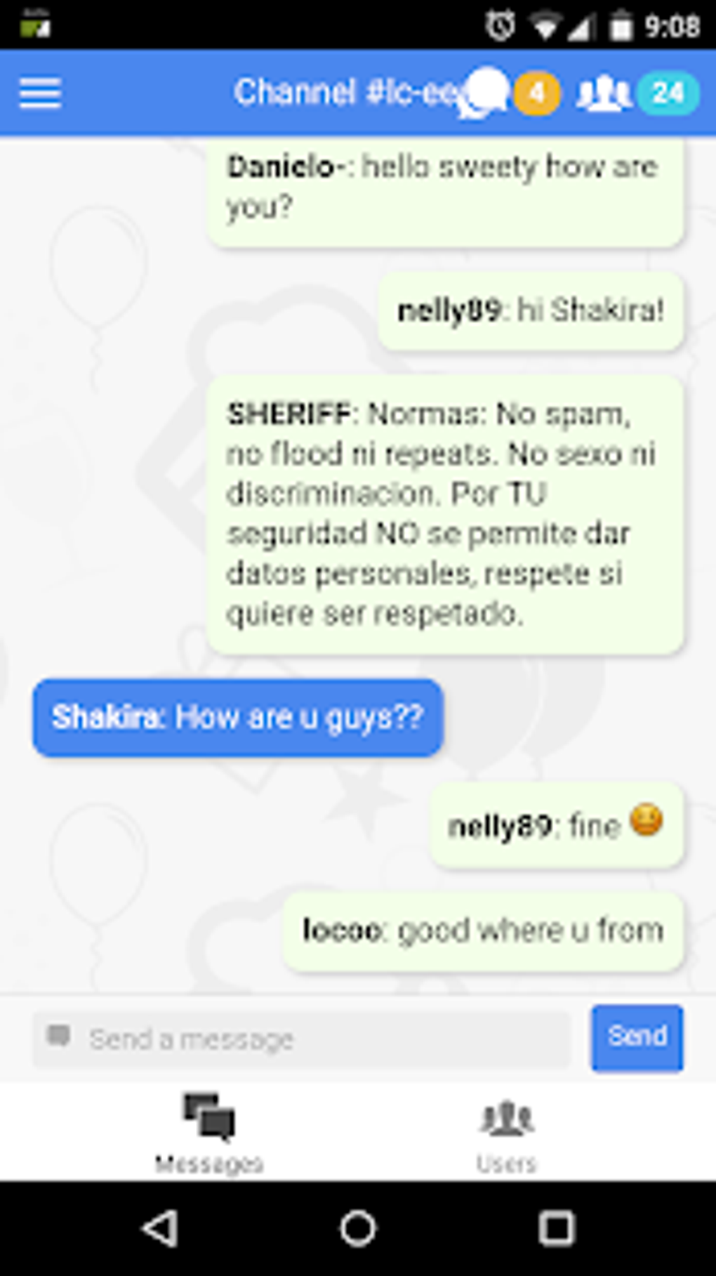 Chat Hispano para Android - Descargar