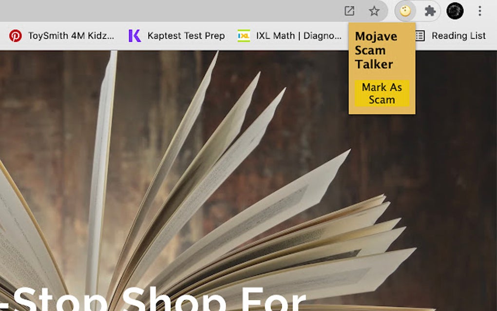 Mojave Scam Talker for Google Chrome - Extension Download