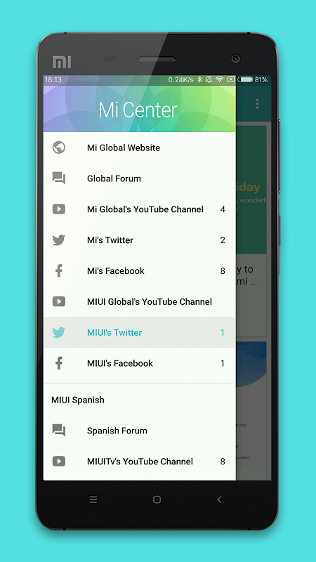Mi Center APK para Android - Descargar