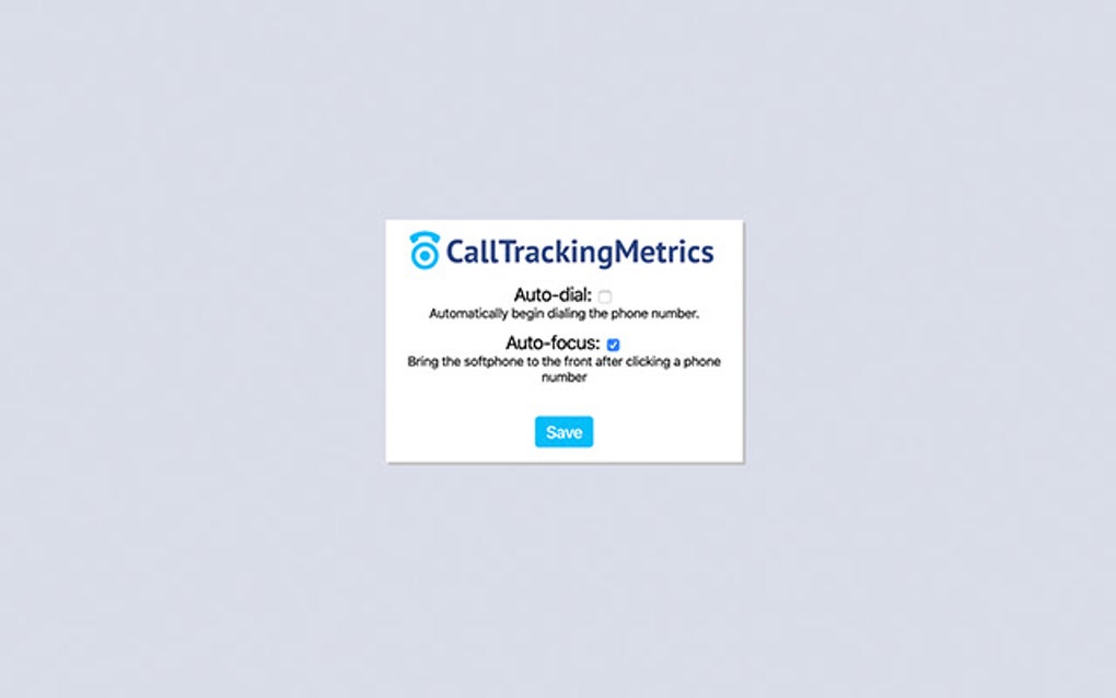 CallTrackingMetrics Google Chrome 용 - 확장 프로그램 다운로드