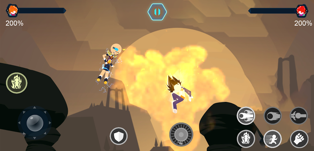 Stickman Shadow battle warrior for Android - Download