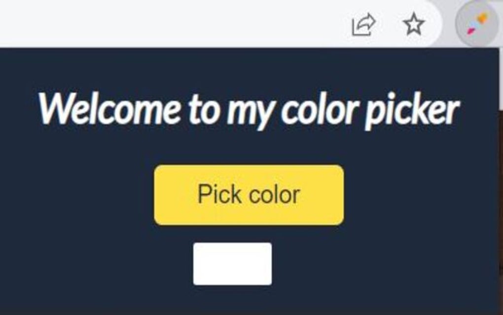 Color picker para Google Chrome - Extensión Descargar
