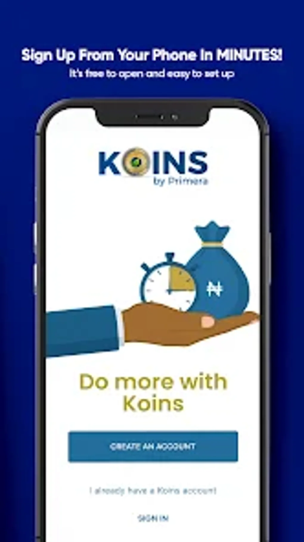 KOINS by Primera for Android - Download