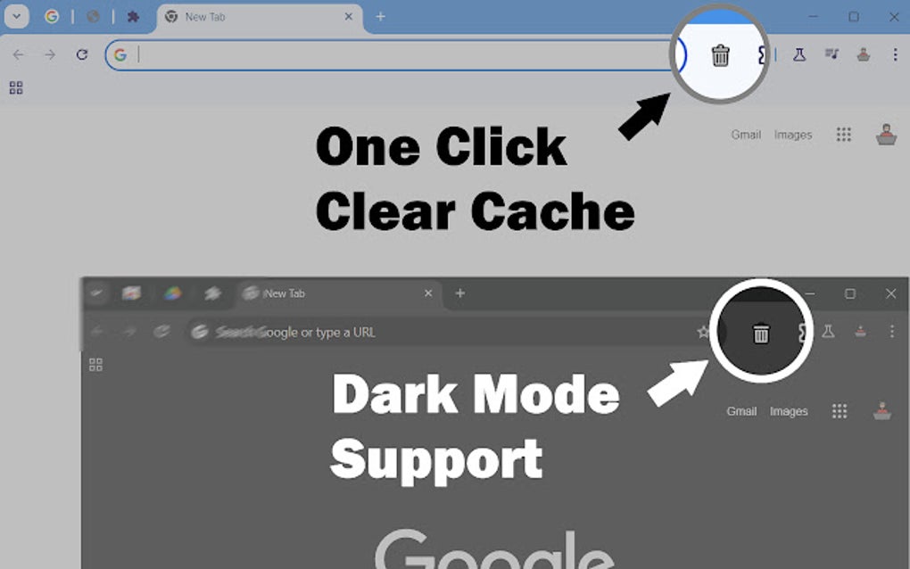 Clear Cache for Google Chrome - Extension Download