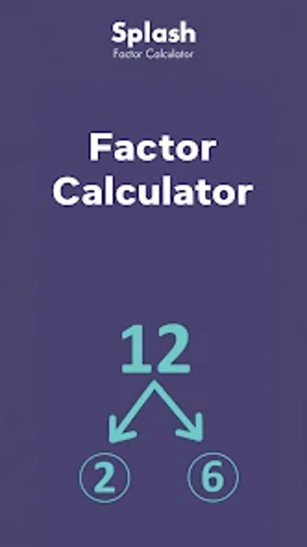 Factor Calculator para Android - Descargar