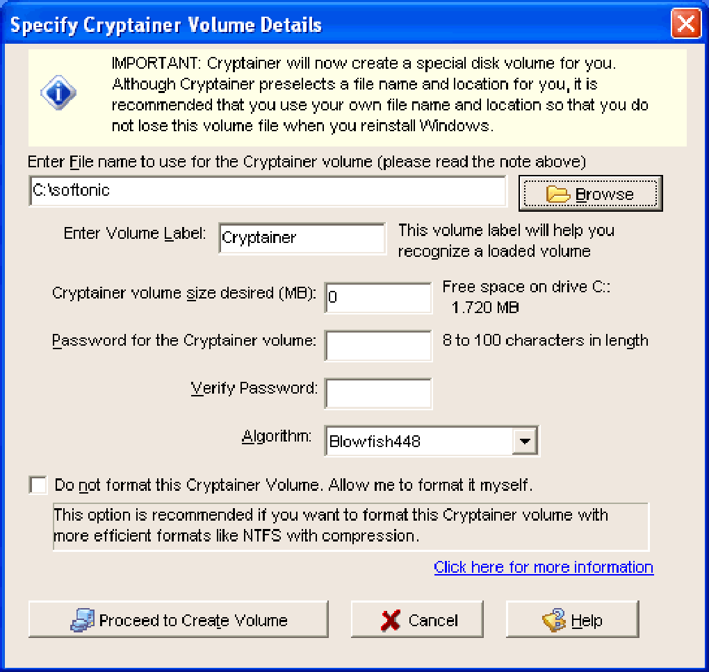 Cryptainer - Download
