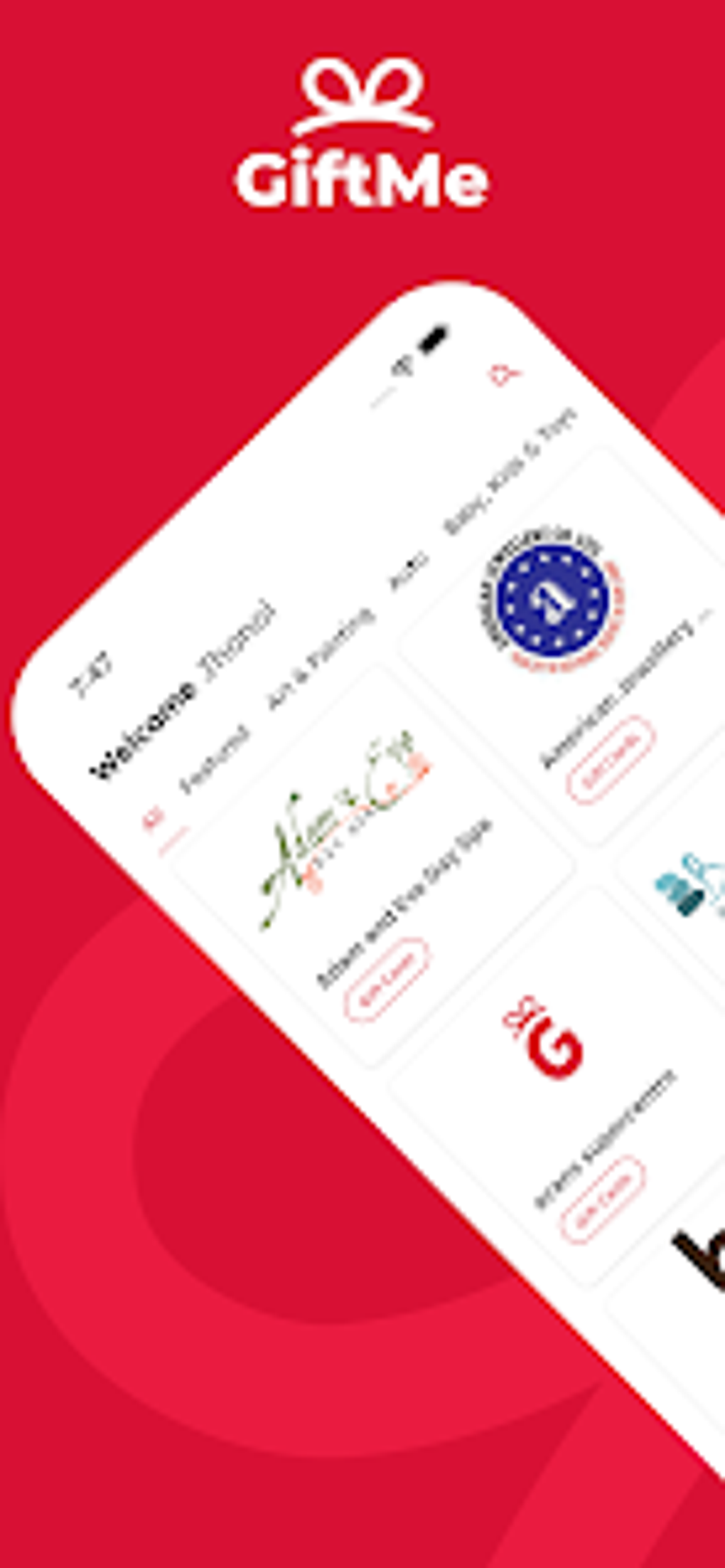 GiftMe - Gift Cards Rewards para Android - Descargar