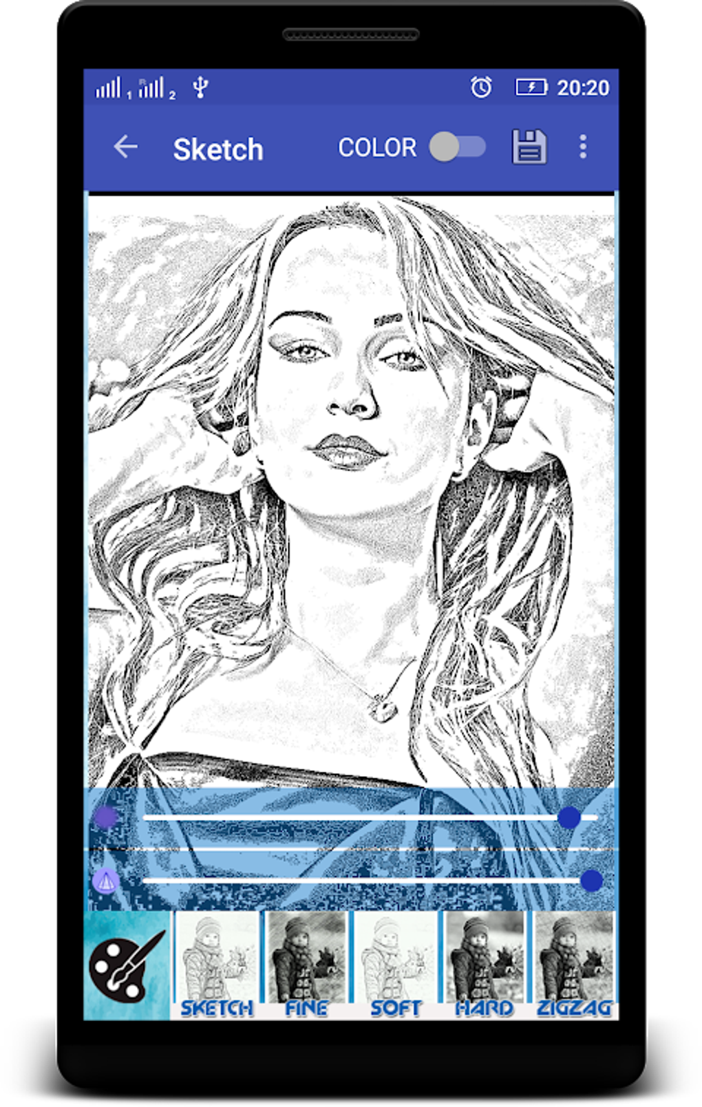 Quick Photo Sketch APK pour Android - Télécharger