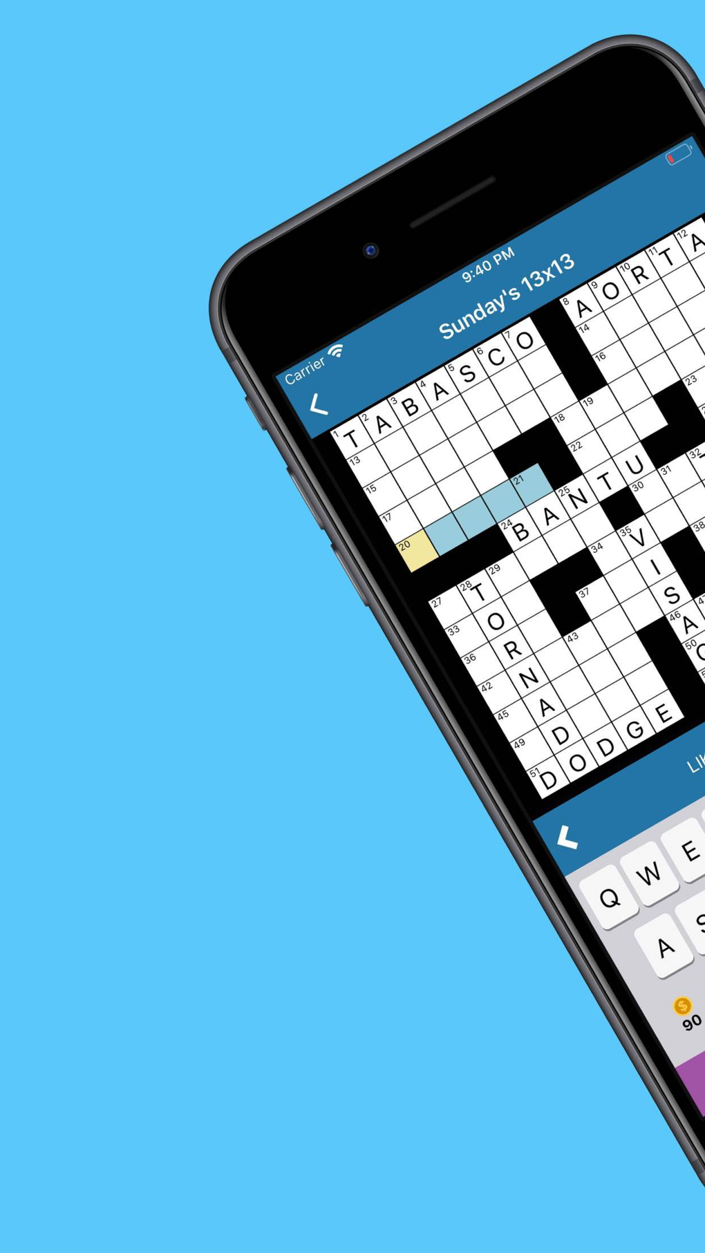 Daily Crossword Puzzles para iPhone - Descargar
