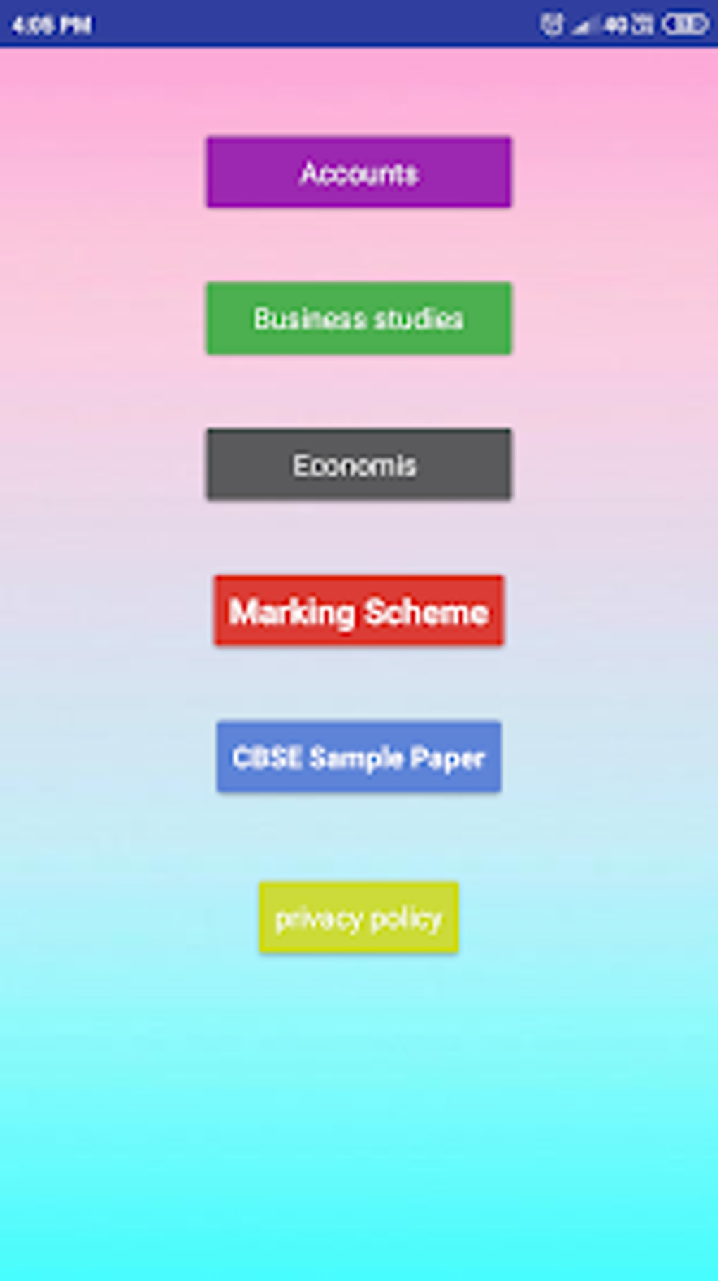 Class 12 commerce question ans for Android - Download