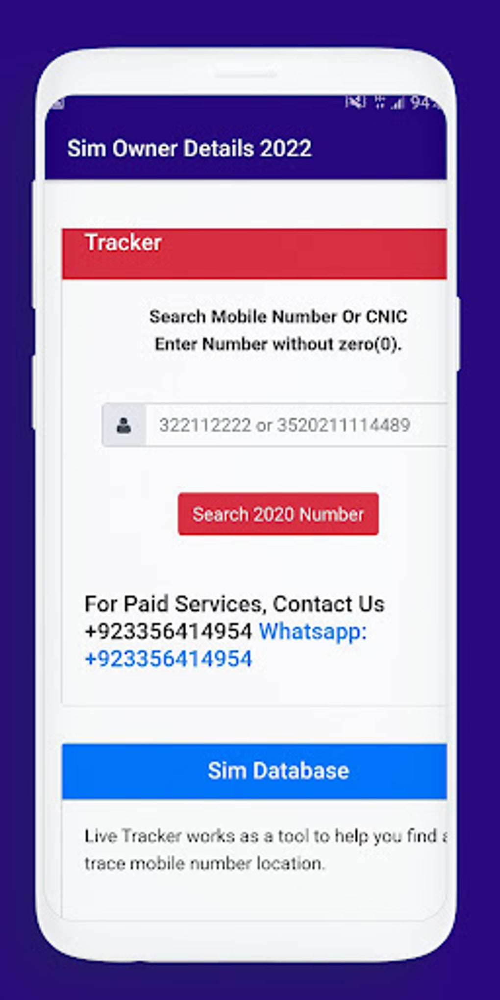 Sim Owner Details Sim Info For Android Download