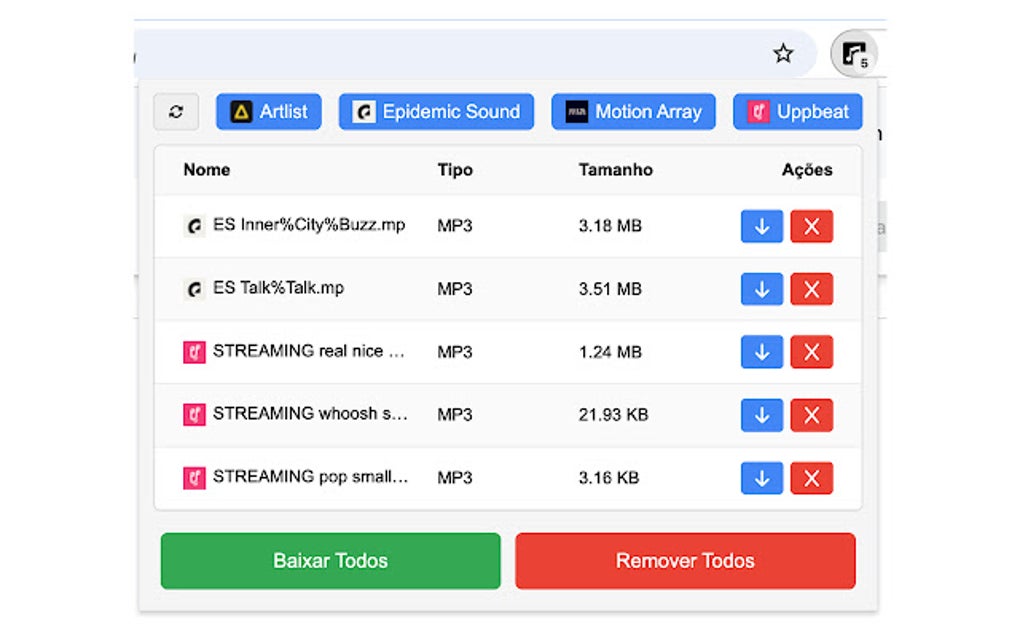 Audio Downloader for Google Chrome - Extension Download