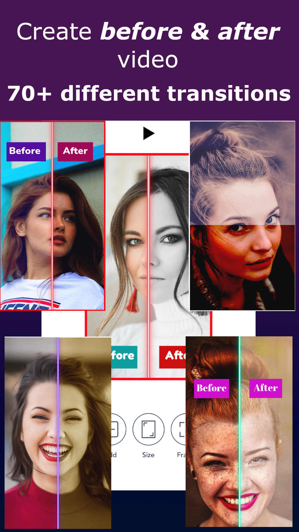Before and After:Photo Compare for iPhone - 無料・ダウンロード