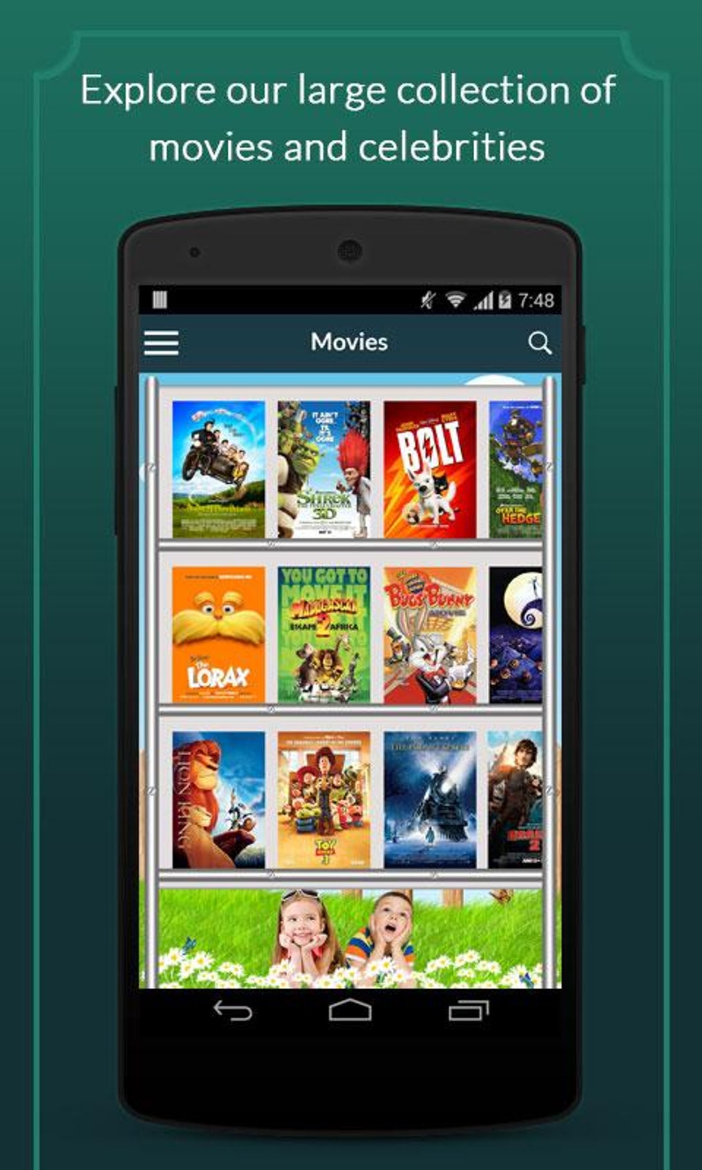 Animated Movies APK для Android — Скачать