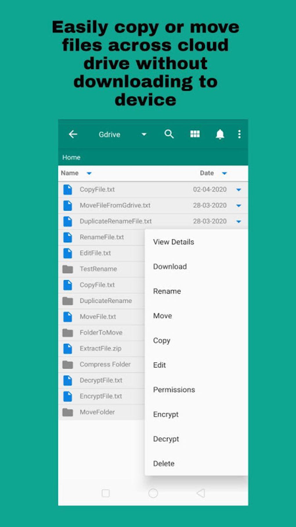 Syndoc Cloud Manager para Android - Descargar