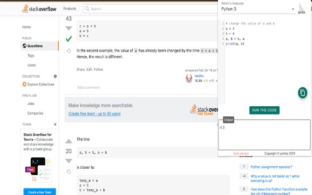 peritas for Google Chrome - Extension Download
