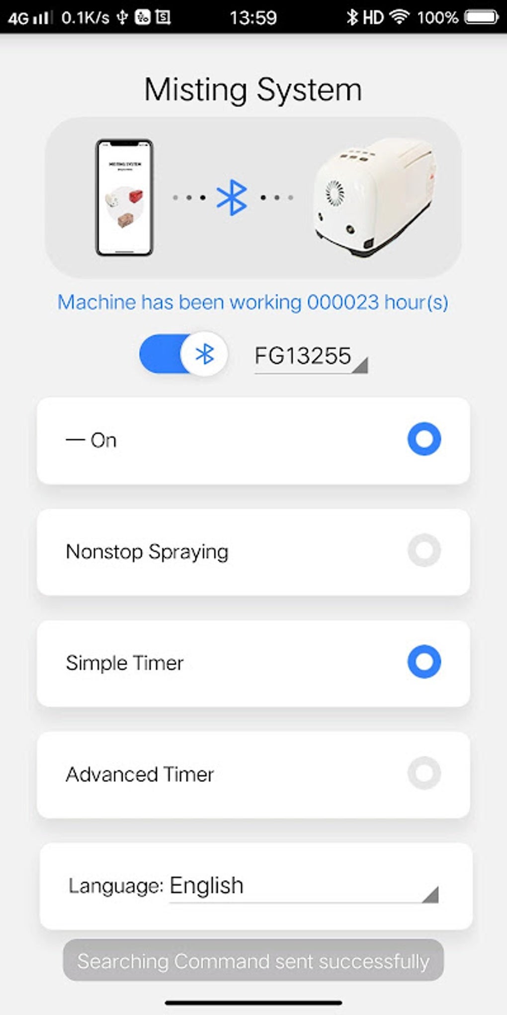 HP Misting System(Fog Machine) APK for Android - Download