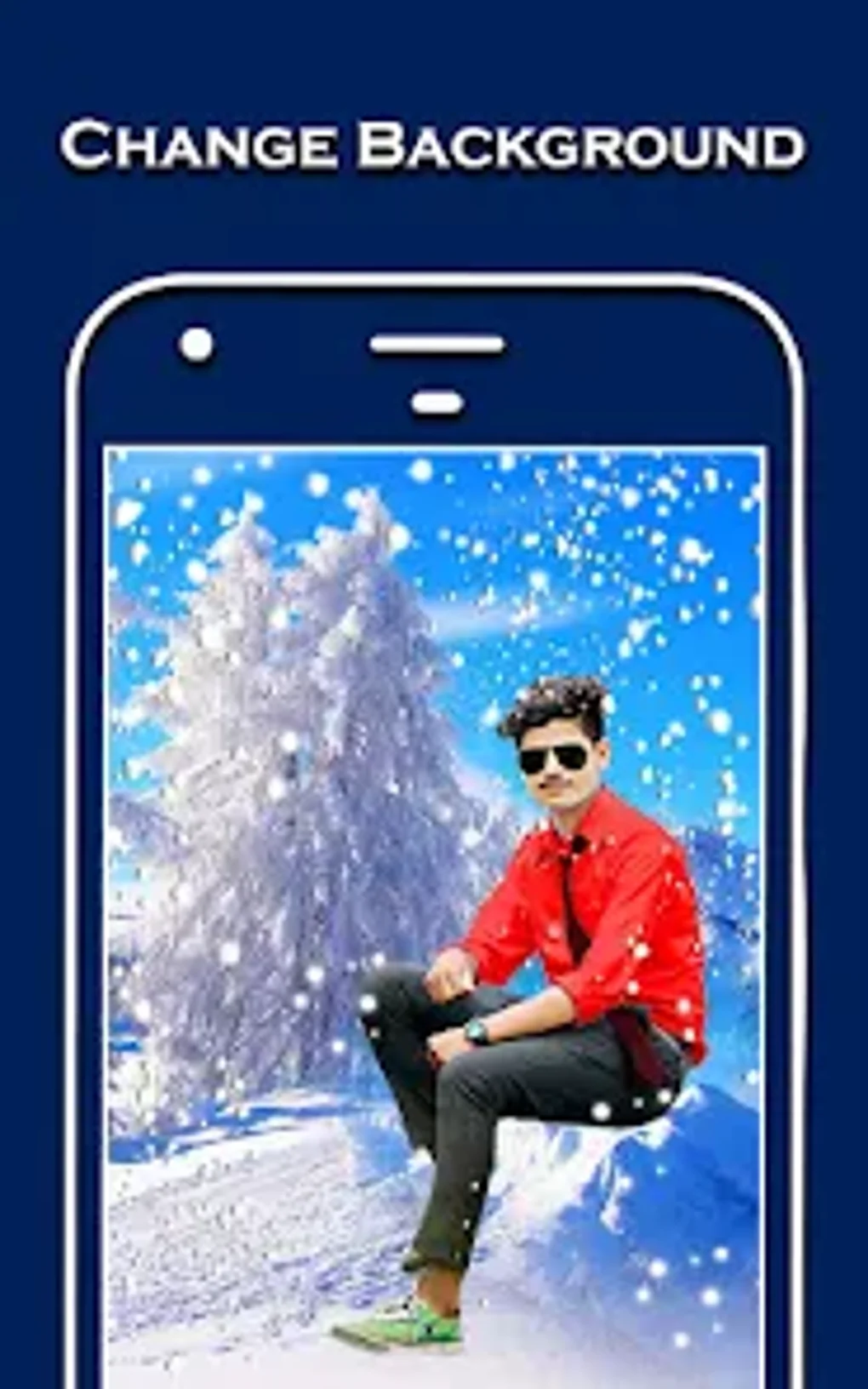 Snowfall photo editor: frames for Android - Download