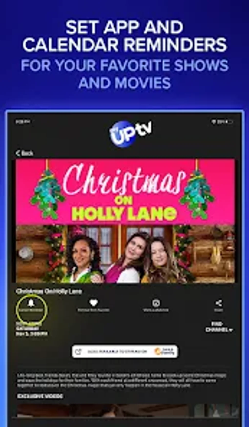 My UPtv for Android - Download