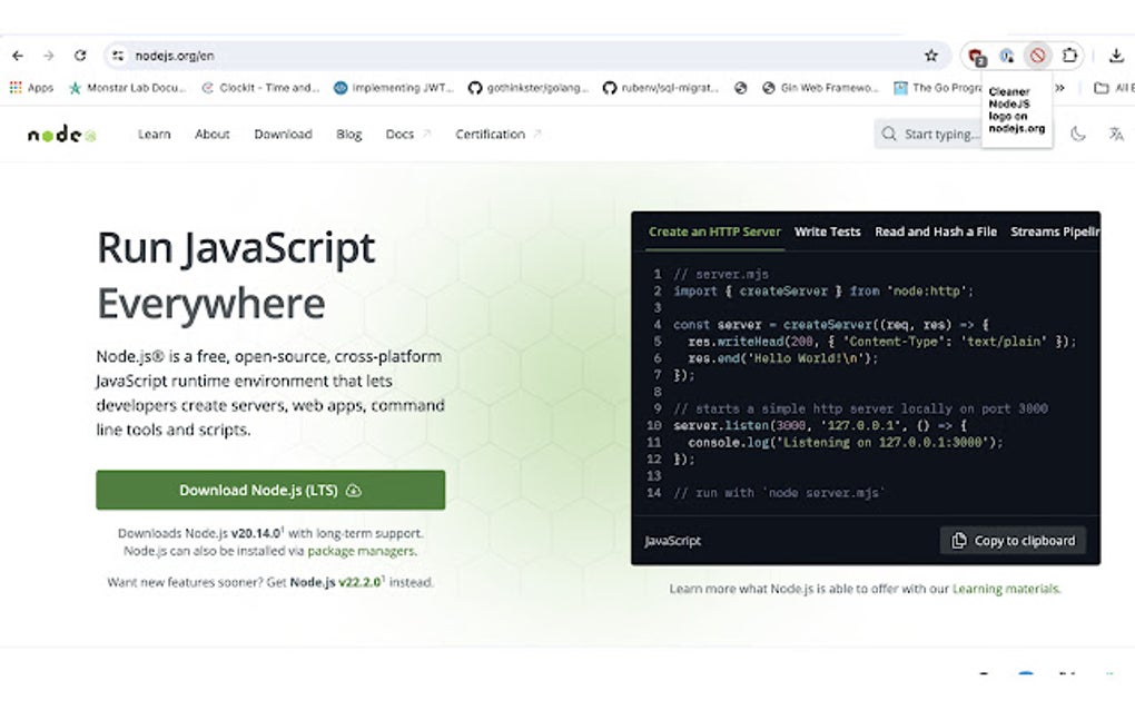 clean-nodejs-logo for Google Chrome - Extension Download clean-nodejs-logo for Google Chrome - Extension Download