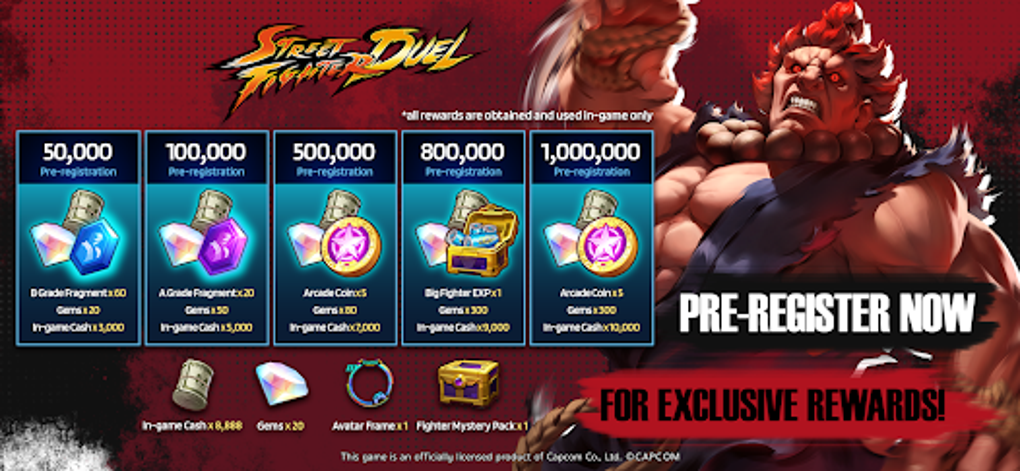 Street Fighter: Duel per Android - Download
