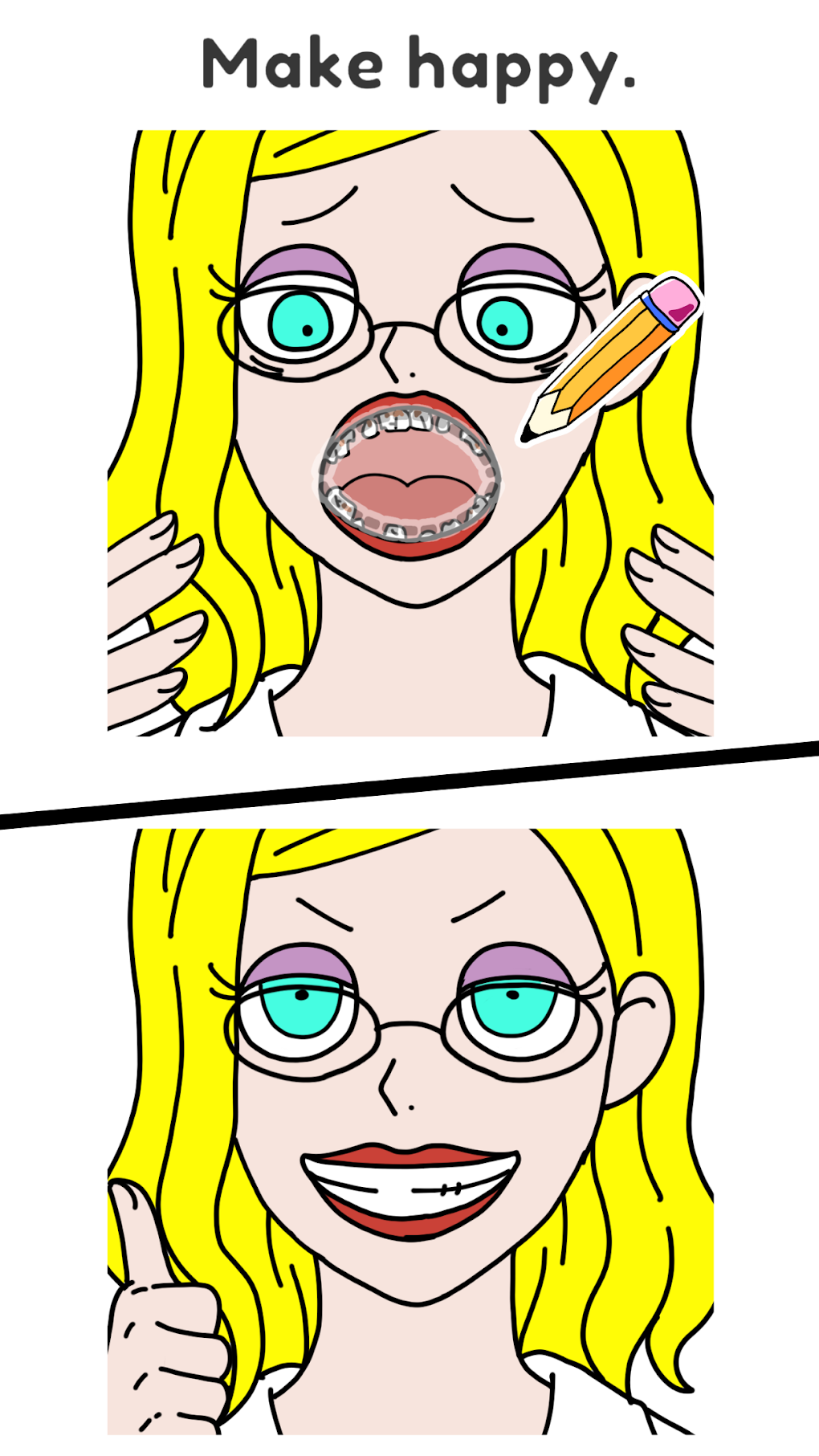 Draw Happy Teacher : Fun game for Android - Download