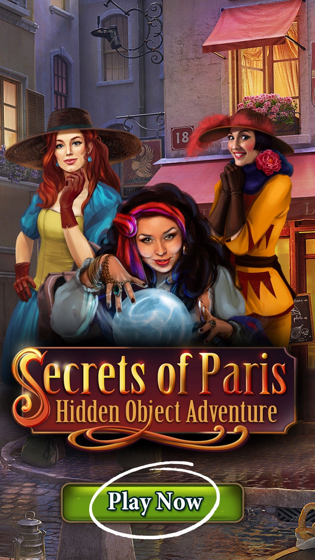 Secrets of Paris Hidden Object for iPhone - Download