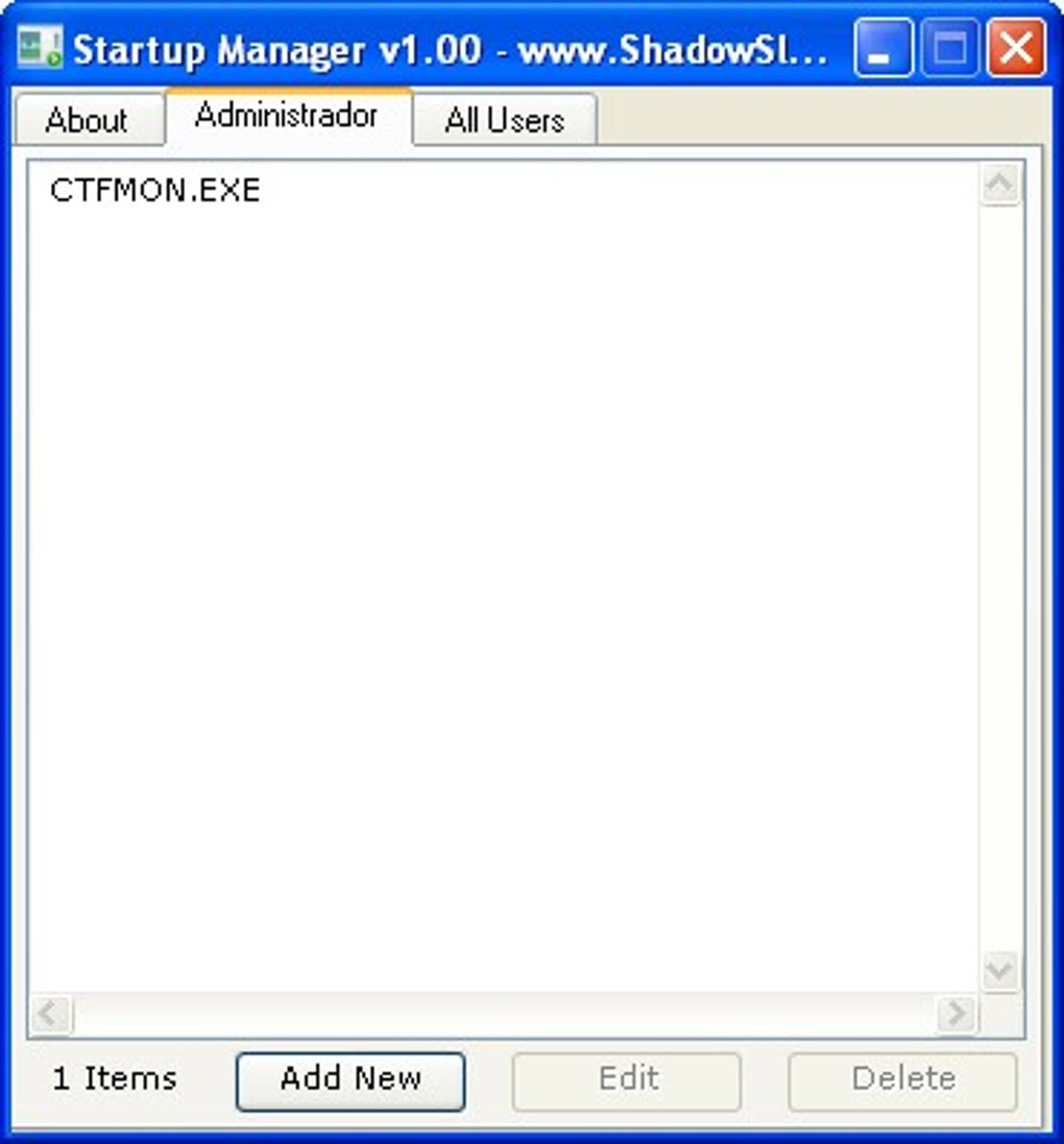 Startup Manager - Descargar