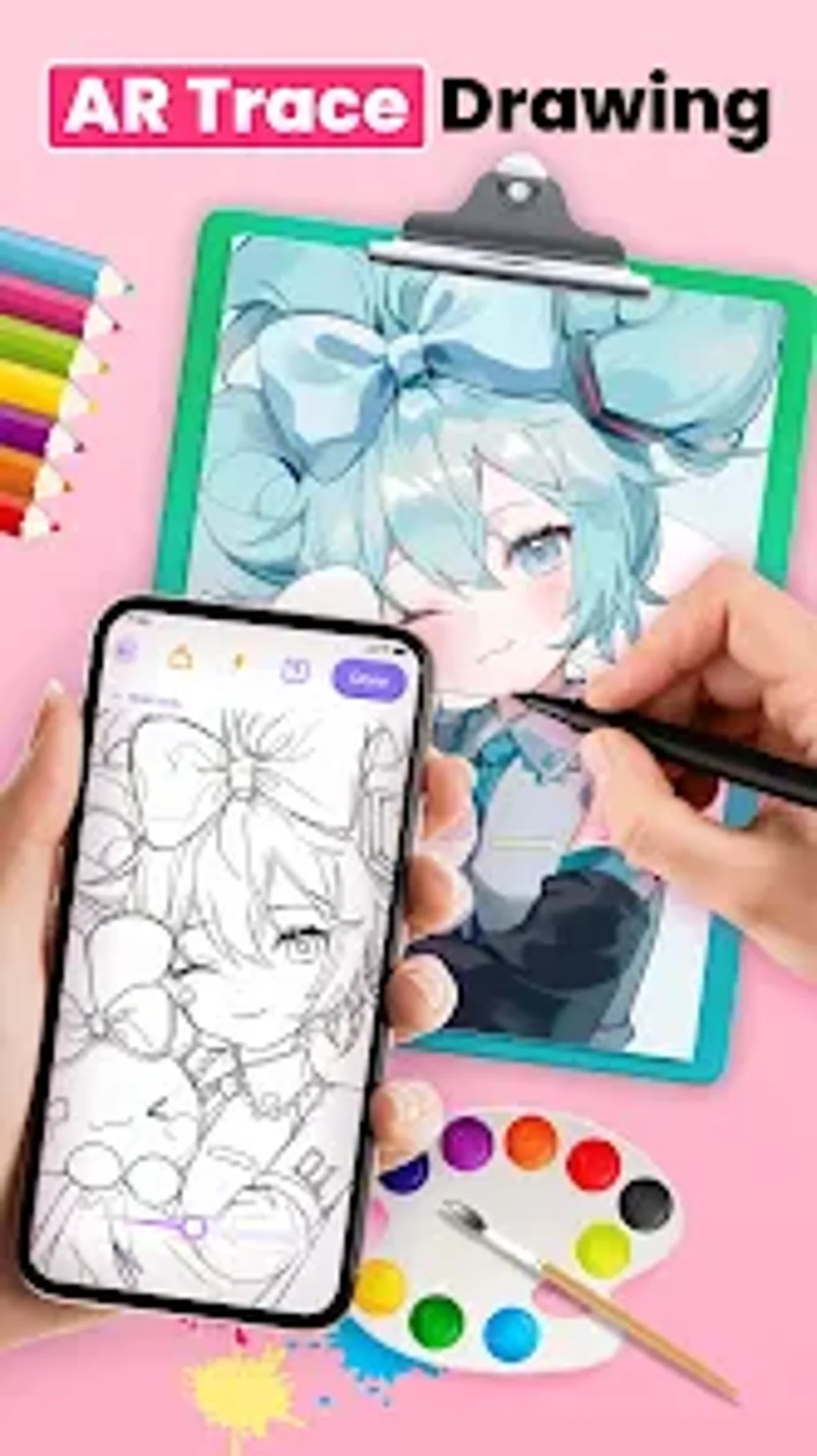 Draw Anime: Easy Ar Drawing pour Android - Télécharger