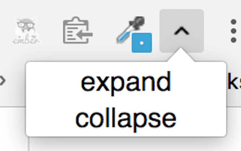 Expand or collapse details für Google Chrome - Erweiterung Download
