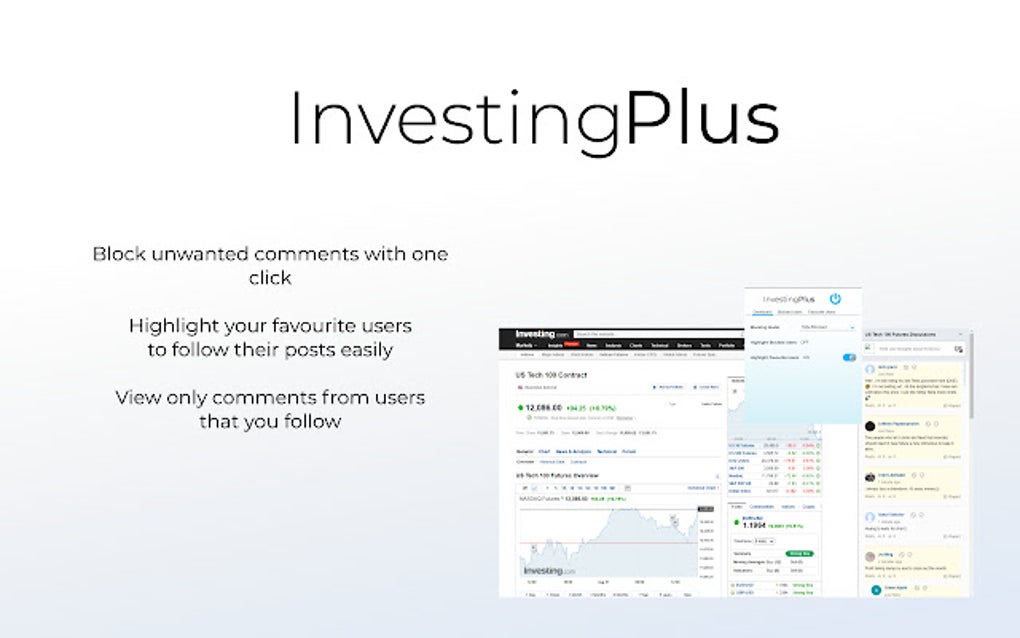 Investing Plus for Google Chrome - Extension Download