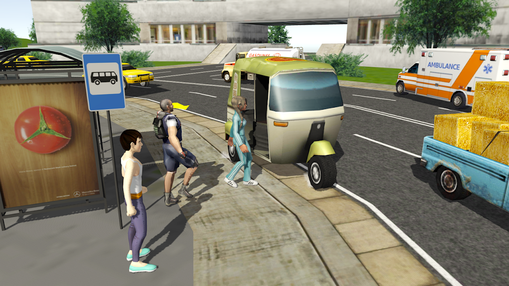 Tuk Tuk Rickshaw City Driving Simulator 2021 para Android - Descargar