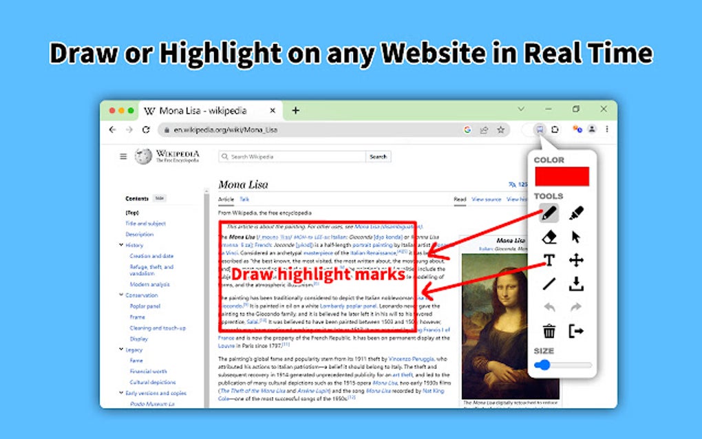 Page Marker - Web Paint on Pages for Google Chrome - Extension Download