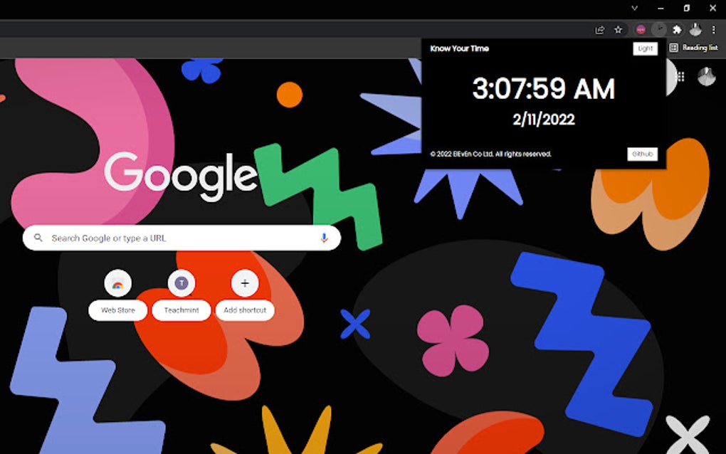 Know Your Time pour Google Chrome - Extension Télécharger