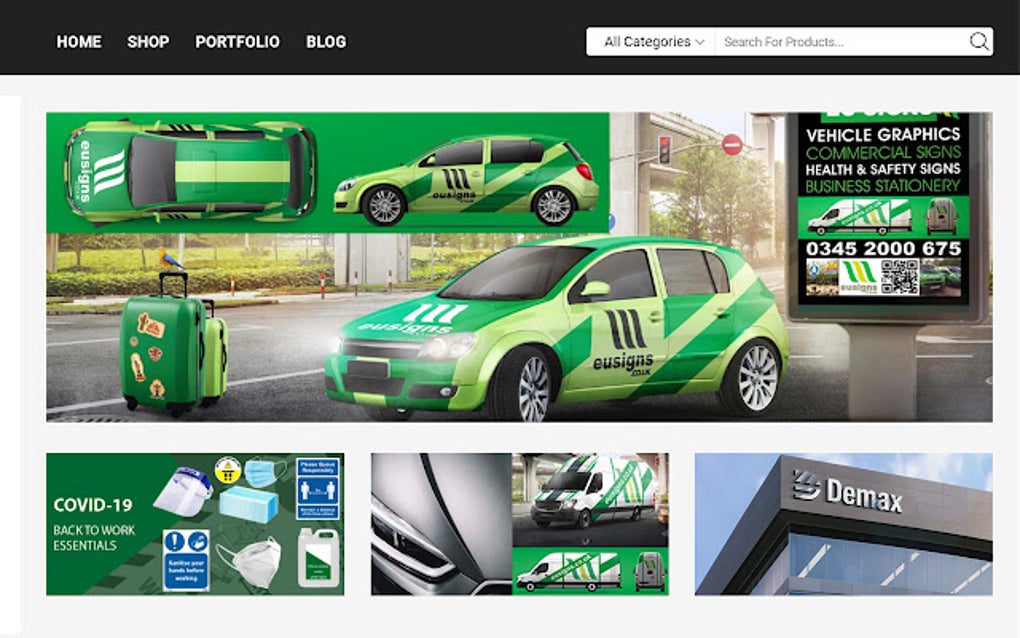 EU Signs Ltd | Professional Sign Makers for Google Chrome - Extension ...