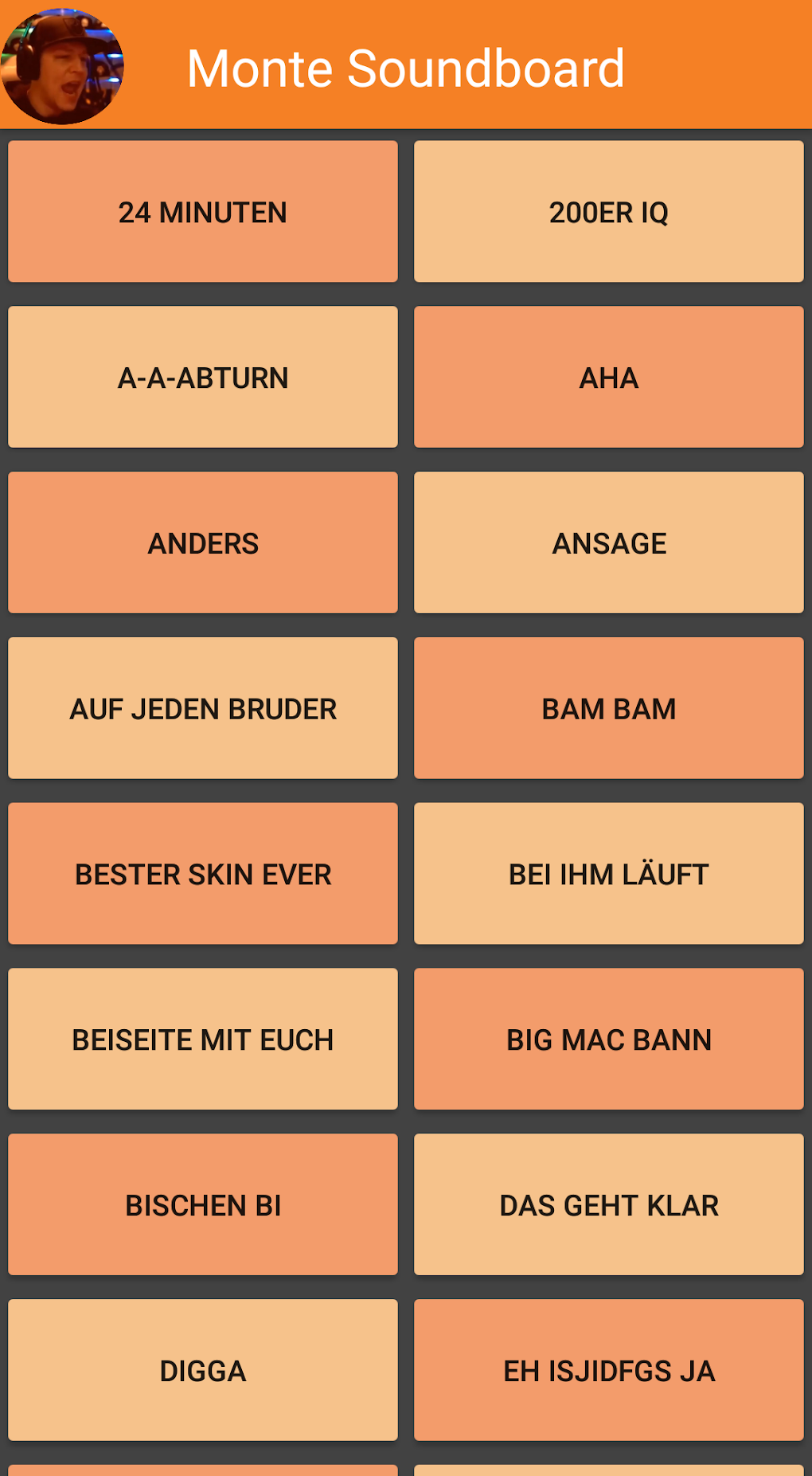 Monte Soundboard - Hören Tei für Android - Download