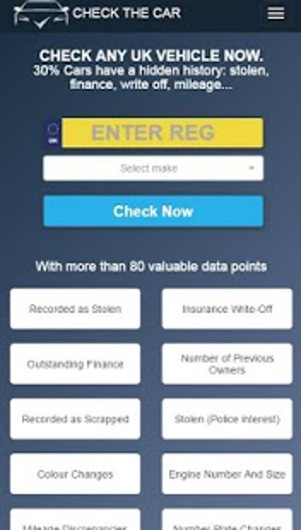 Free Car Check UK APK for Android - Download