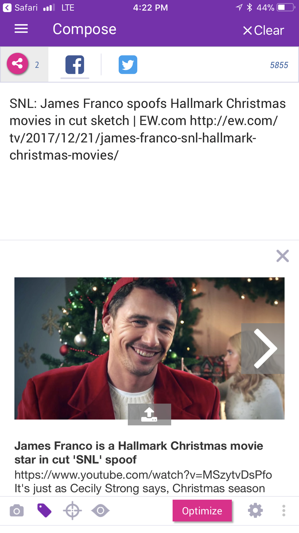 SocialFlow para iPhone - Descargar