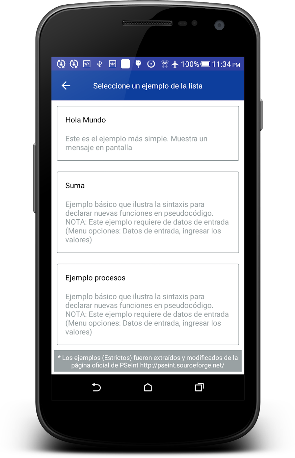 Pseudocode PSeInt Visualg APK Voor Android Download