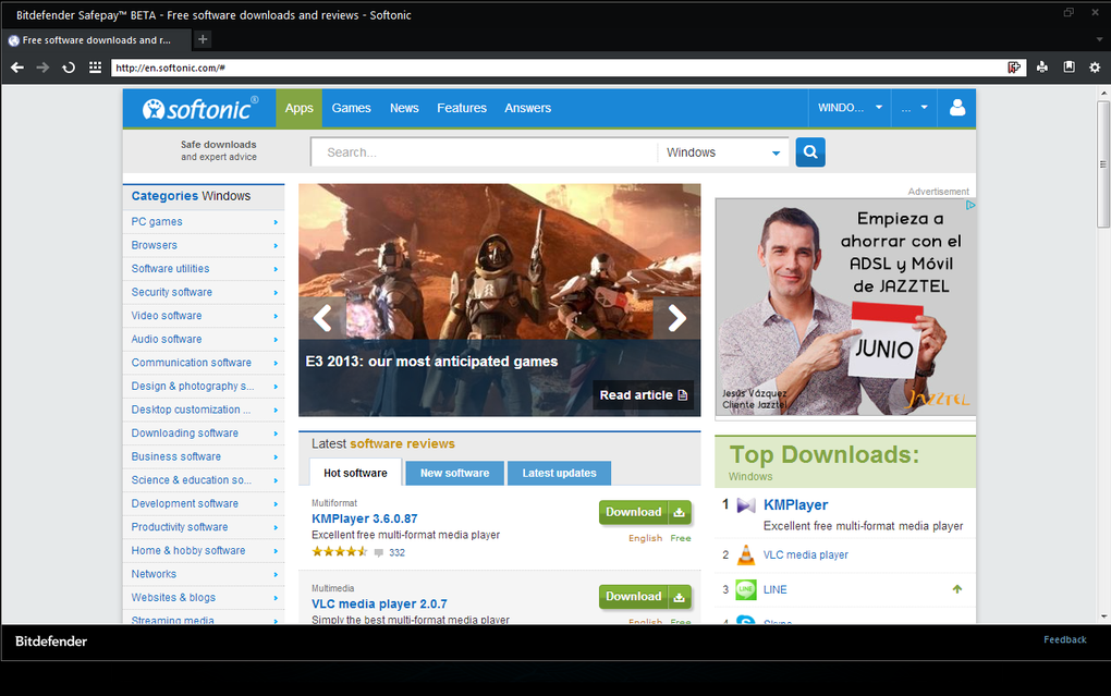 Bitdefender Safepay - Download