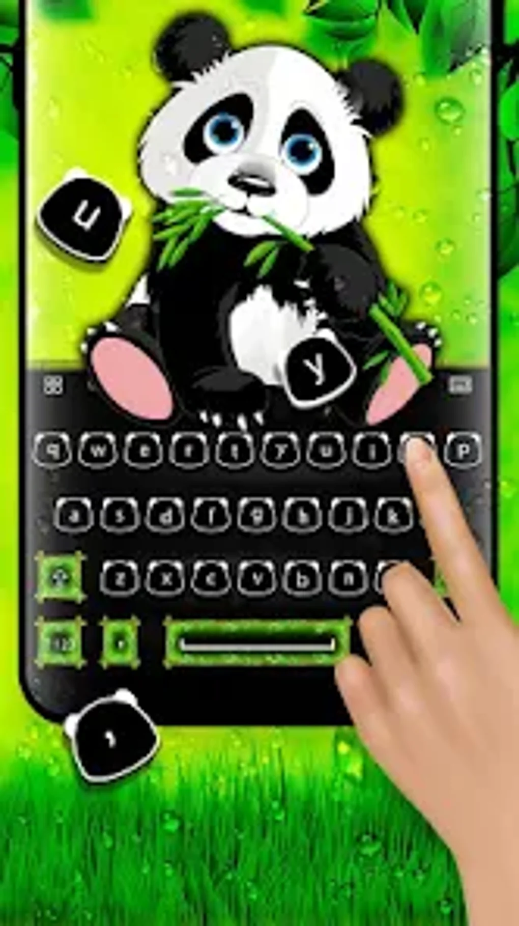 Cute Panda - Keyboard Theme para Android - Descargar