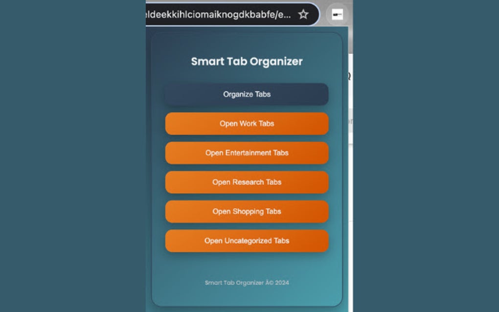 Smart Tab Organizer pour Google Chrome - Extension Télécharger