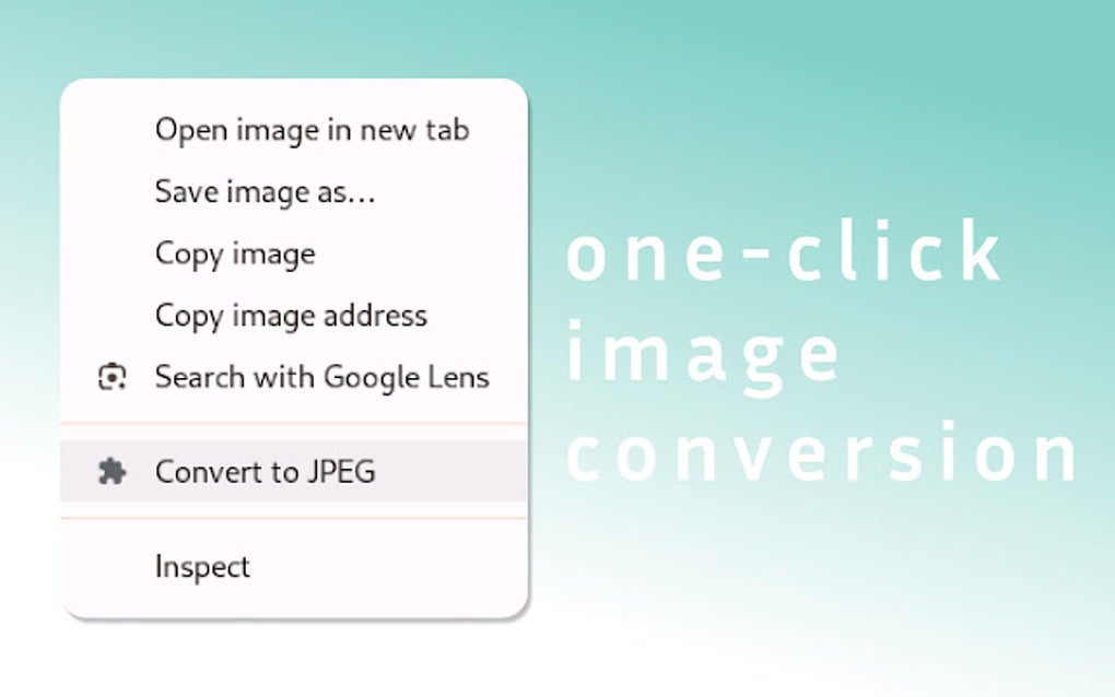 to JPEG per Google Chrome - Estensione Download