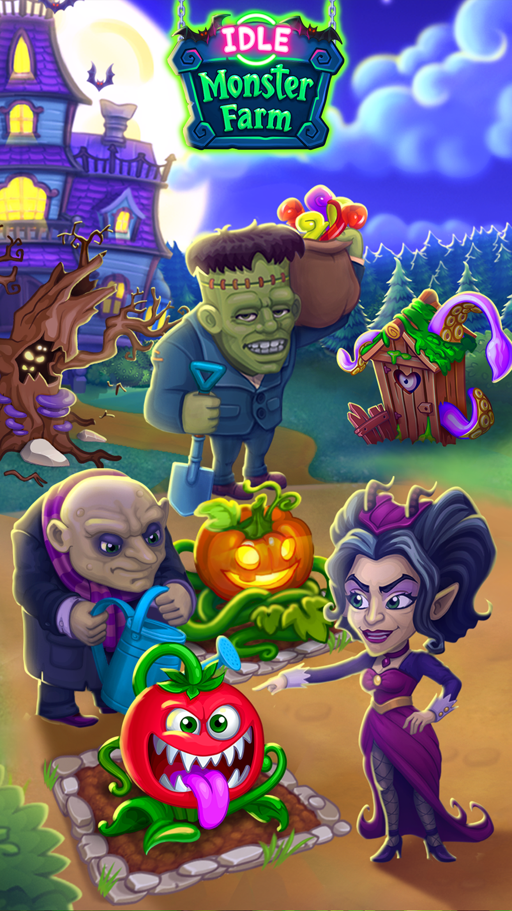 iPhone için Idle Monster: Happy Mansion - İndir