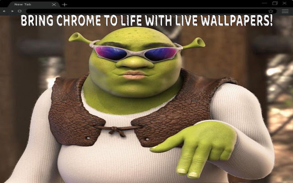 Shrek 5 Live Wallpaper para Google Chrome - Extensión Descargar