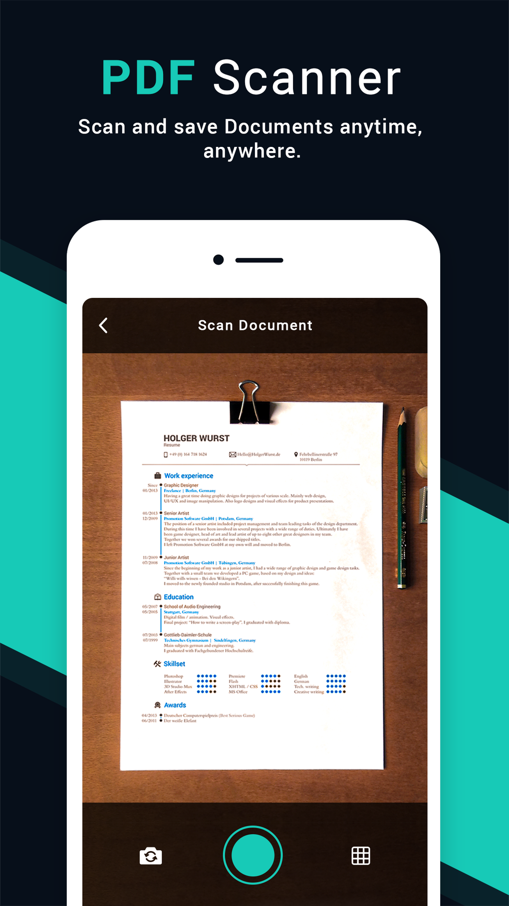 CS Scanner - PDF Scanner para iPhone - Descargar